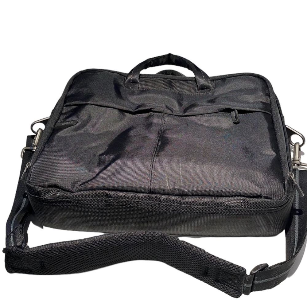 Dell Black Ballistic Nylon Briefcase/Laptop Bag. Guc. - Gem